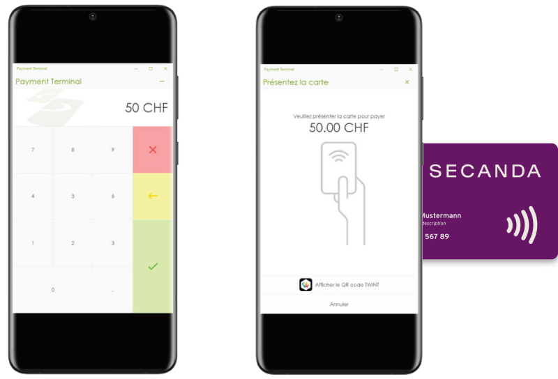 SECANDA | PAYMENT TERMINAL